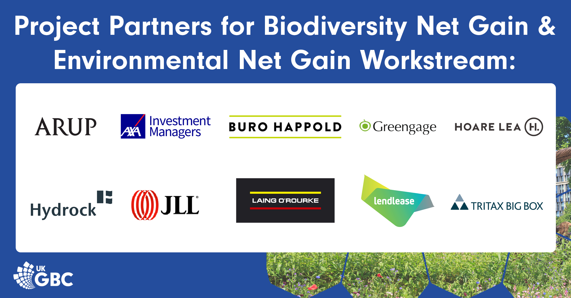 UKGBC announces new Project Partners & Steering Group for Biodiversity ...